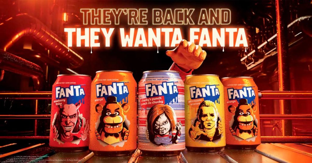 Fanta reúne a Chucky, Michael Myers, M3GAN y más íconos del terror en ...