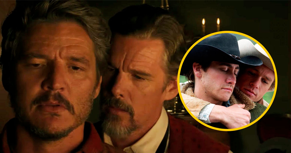 Pedro Pascal y Ethan Hawke a lo 'Secreto en la Montaña' en lo nuevo de Almódovar